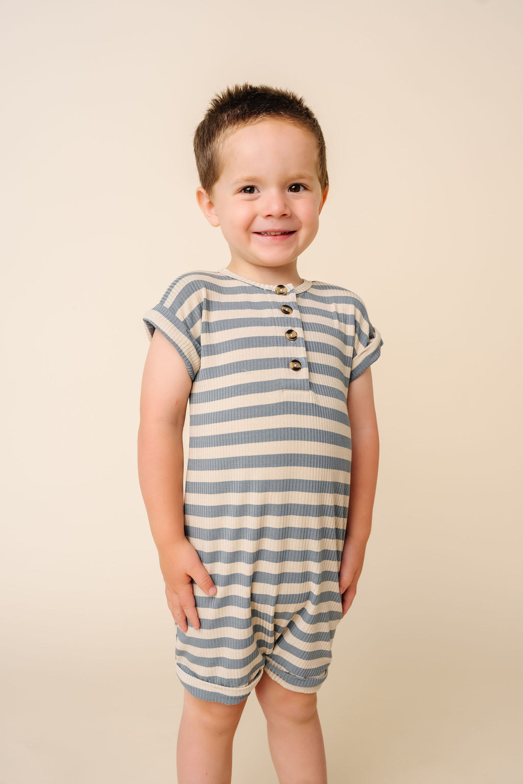 Lincoln Ribbed Romper – Lou Lou & Company
