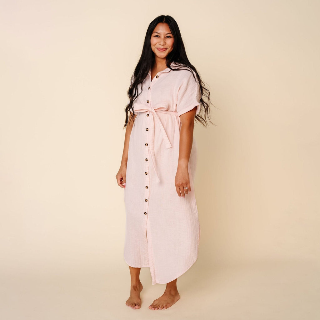 The Everyday Dress - Blush – Lou Lou & Company