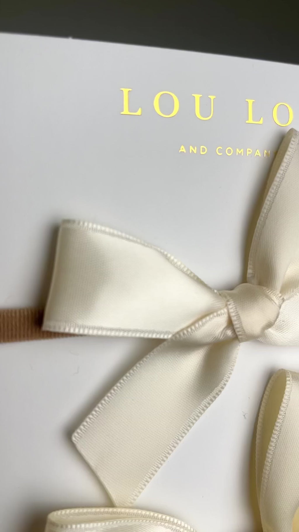 Satin Bow - Cream Headband – Lou Lou & Company