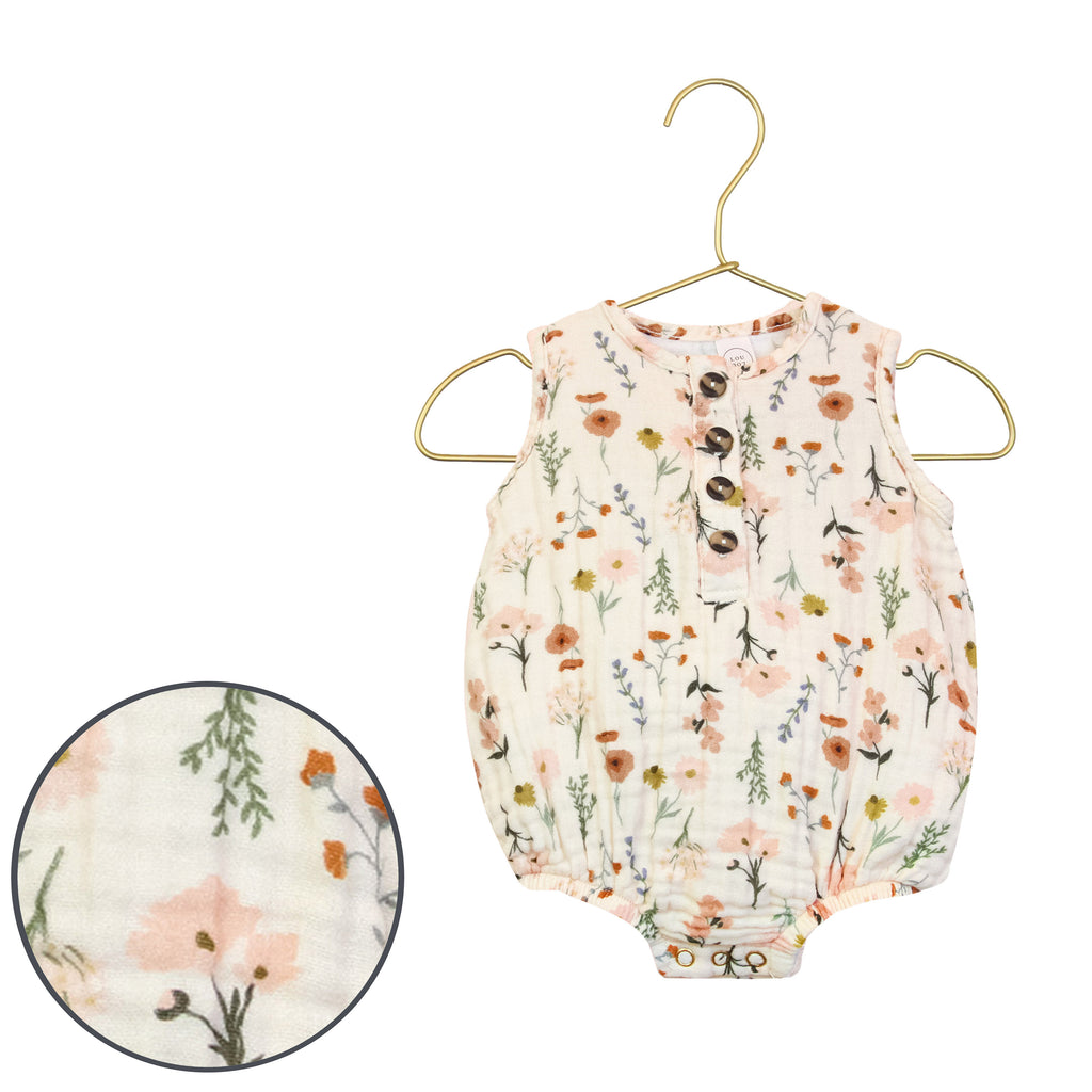 Cloud Muslin™ Bubble Romper - Rachel – Lou Lou & Company