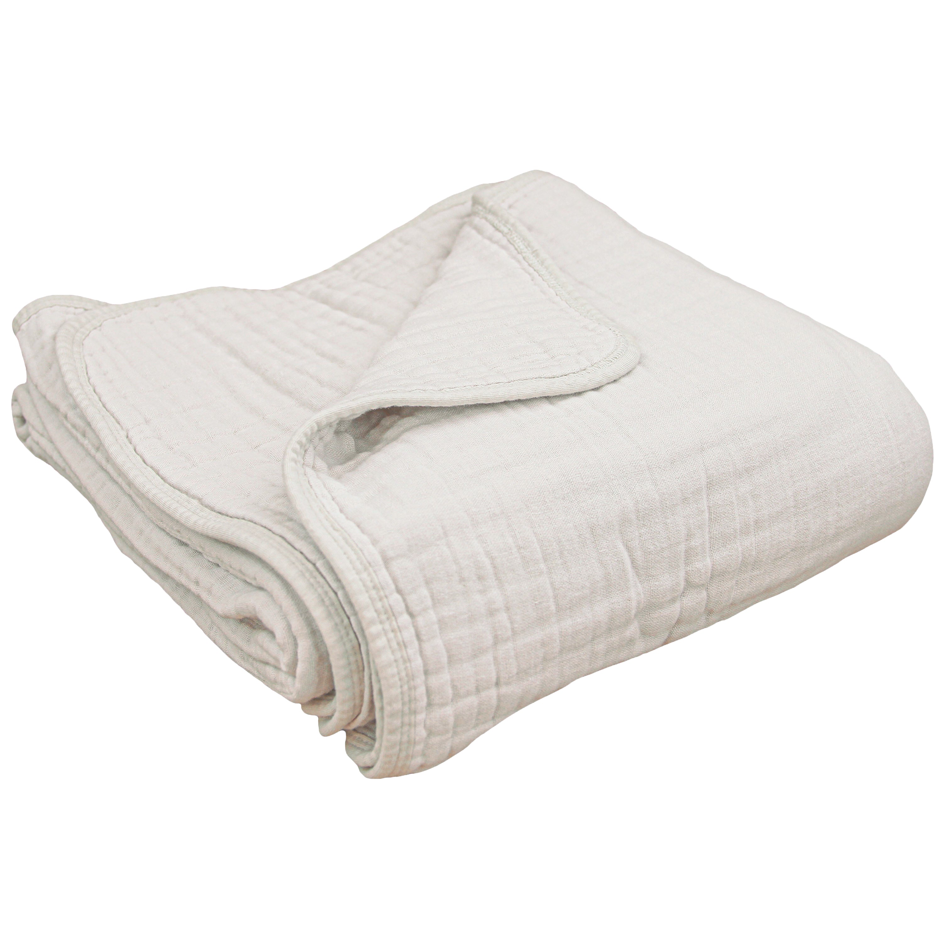 Cloud Muslin™ Quilt - Grey – Lou Lou & Company